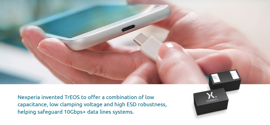 Nexperia launched new ESD protection series for USB Type-C – SemiMedia
